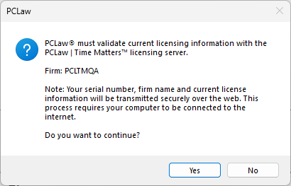 How to upgrade to PCLaw Enterprise