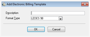Set Up Electronic Billing Templates