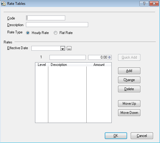 Effective Dates Overview