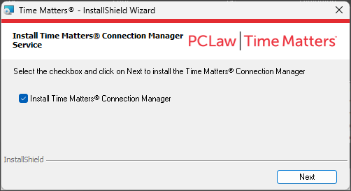 Install the Time Matters 2023 server